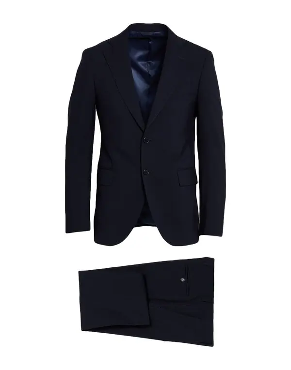 TOMBOLINI Suit Midnight Size Polyester, Wool, Elastane