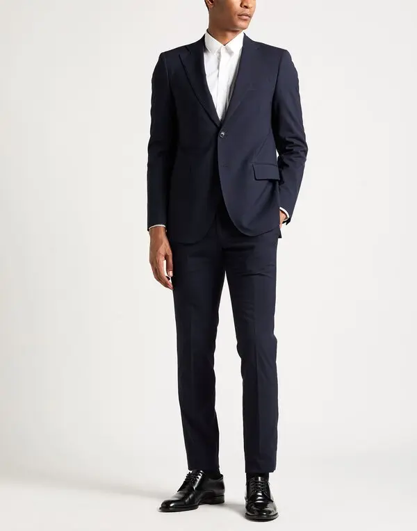 TOMBOLINI Suit Midnight Size Polyester, Wool, Elastane