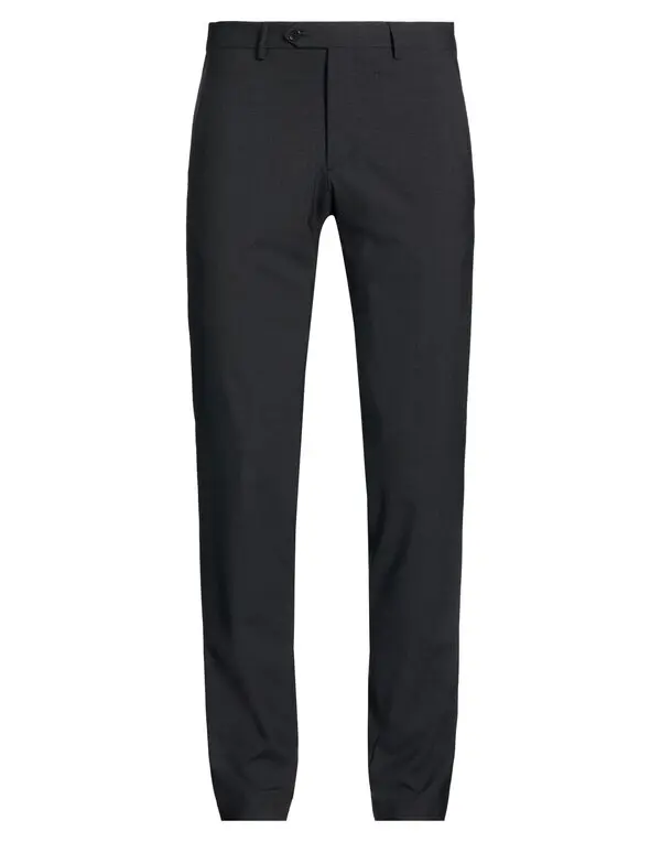 TOMBOLINI Pants Charcoal Size Virgin Wool, Elastane