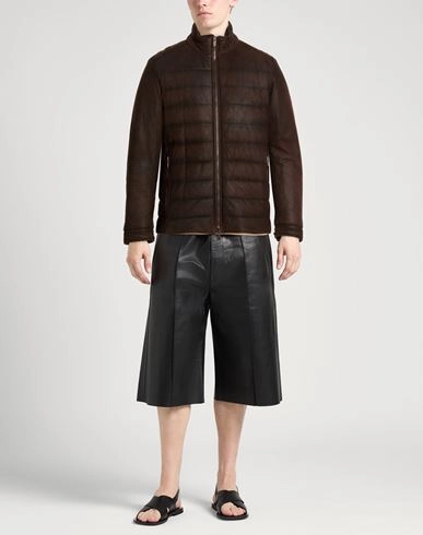 TOD'S Puffer Chocolate Size Lambskin