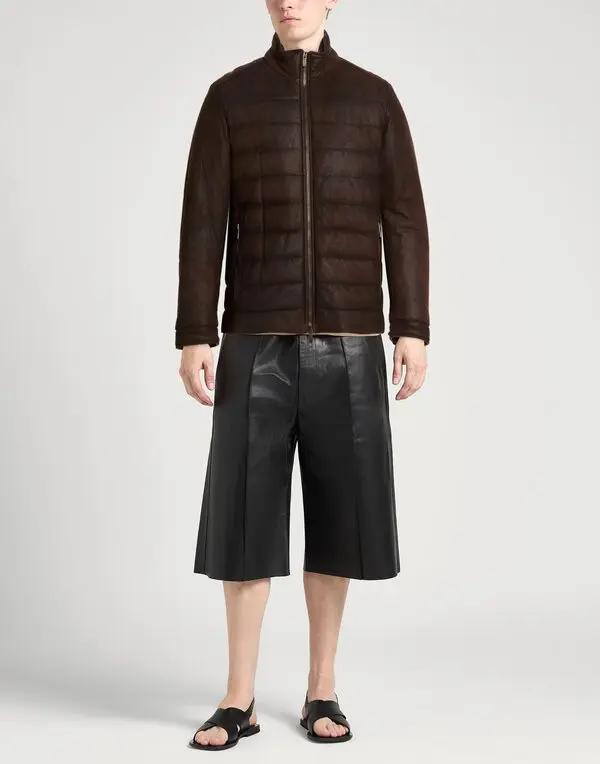 TOD'S Puffer Chocolate Size Lambskin