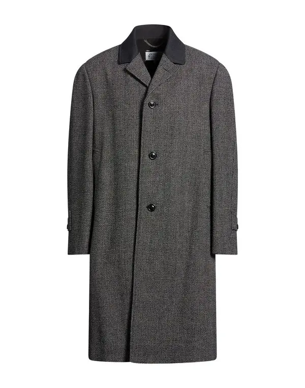 MAISON MARGIELA Virgin Wool & Polyamide Overcoat