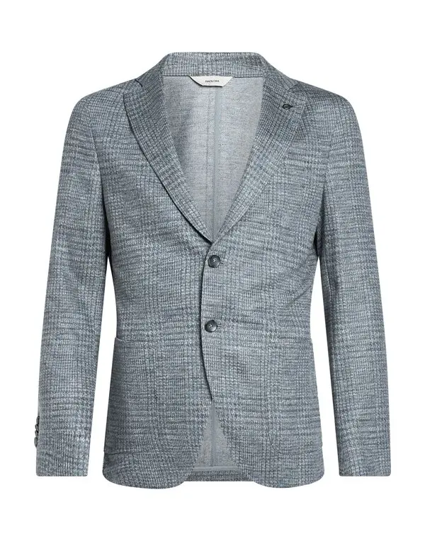 PAOLONI Blazer Size Virgin Wool, Cotton