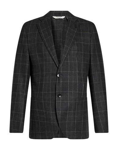 PAOLONI Blazer Taupe Size Virgin Wool, Cashmere