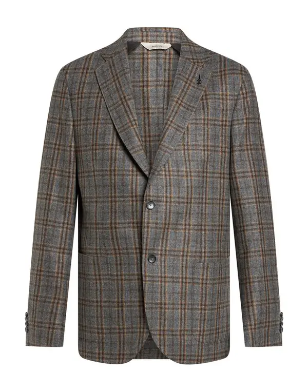 PAOLONI Blazer Size Virgin Wool, Cashmere