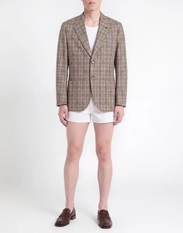 PAOLONI Blazer Size Virgin Wool, Cashmere