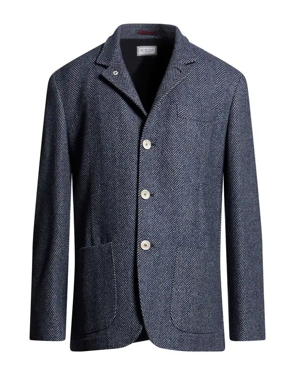 Brunello Cucinelli Wool, Silk, And Cashmere Blazer