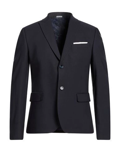 DANIELE ALESSANDRINI Blazer Midnight Size Viscose, Polyester, Elastane