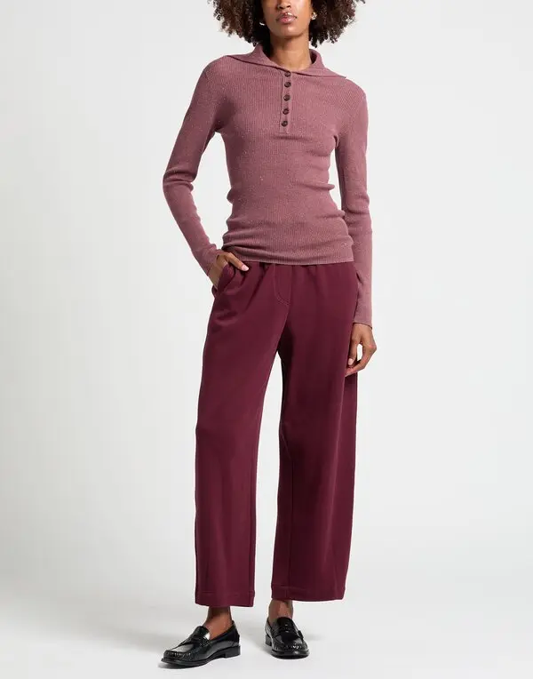 Brunello Cucinelli Ribbed-knit Metallic Pullover - Mauve