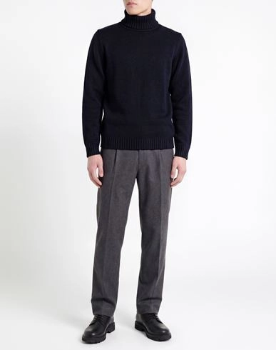 ZANONE Virgin Wool Turtleneck Sweater - Midnight Blue