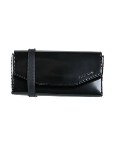 FERRAGAMO Calfskin Flap Bag - Black