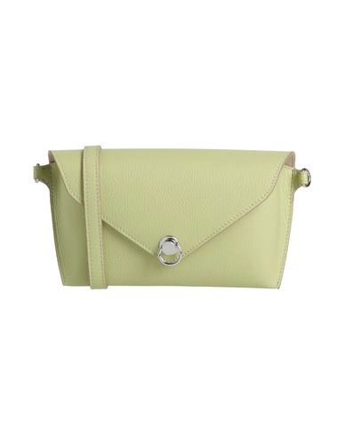GIANNI CHIARINI Small Leather Flap Bag - Light Green