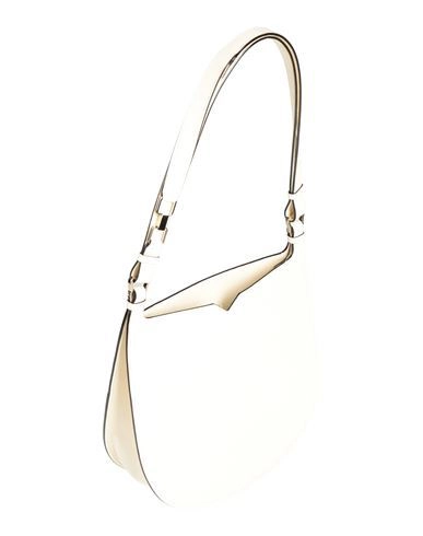 VALEXTRA Calfskin Shoulder Bag - Ivory