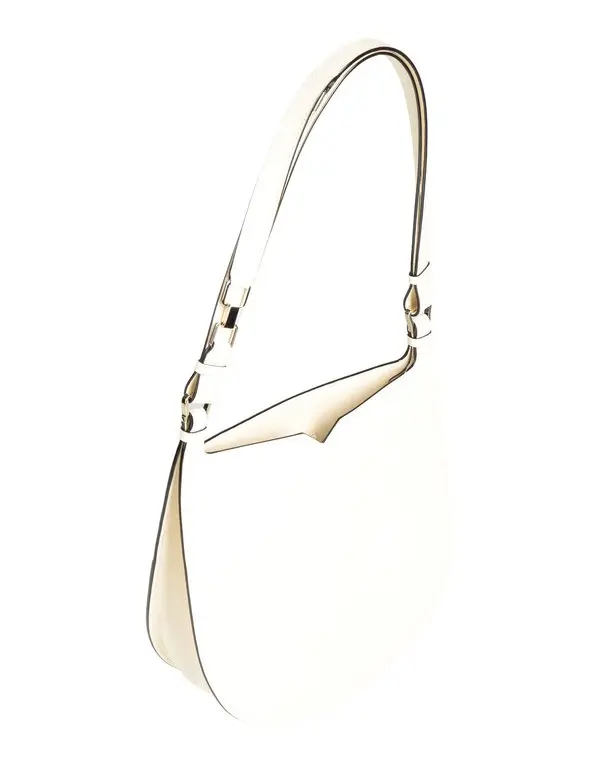 VALEXTRA Calfskin Shoulder Bag - White