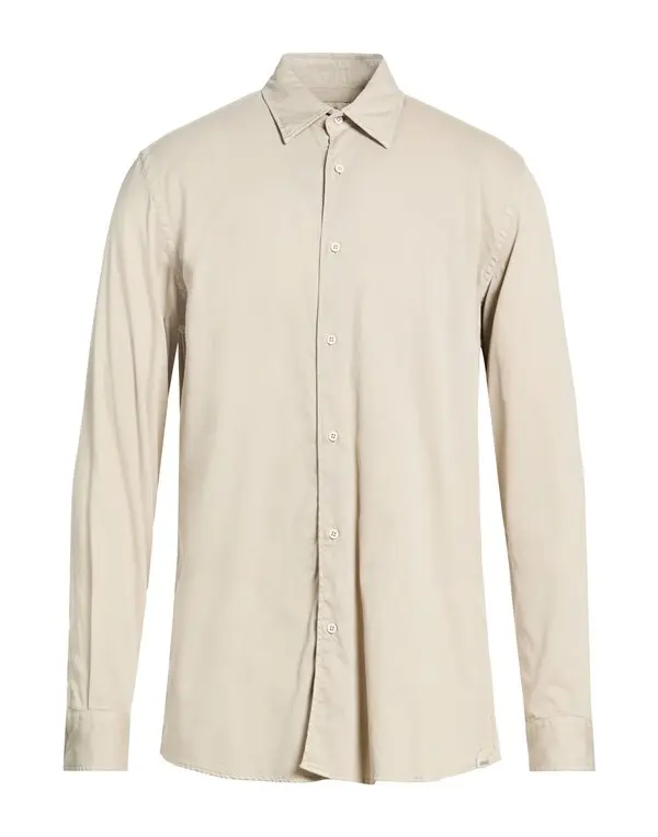 LIU •JO MAN Shirt Size Cotton - Beige
