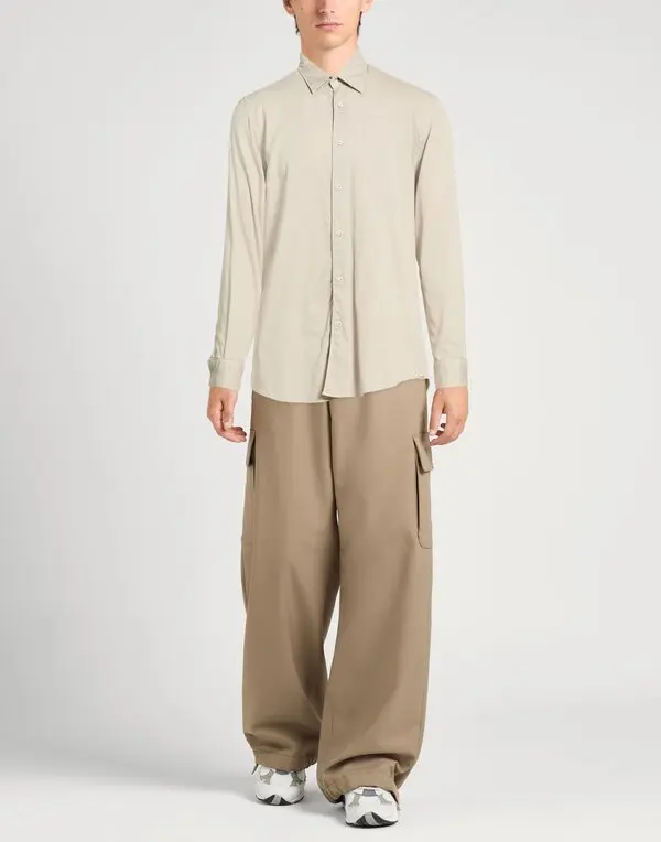 LIU •JO MAN Shirt Size Cotton - Beige