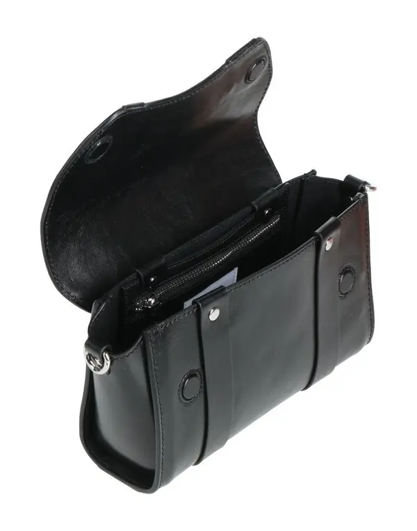 VIVIENNE WESTWOOD Leather Crossbody Bag - Black