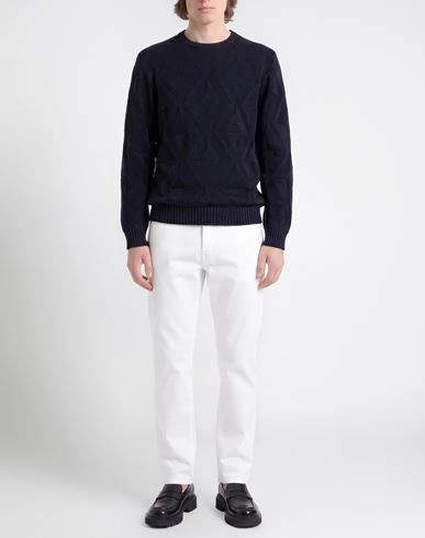 Alpha Studio Midnight Merino Wool Crewneck Sweater