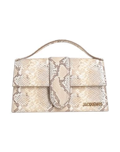 Jacquemus Grande Bambino Handbag In Goat Skin - Beige