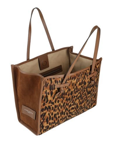 GIANNI CHIARINI Leopard Print Calf Hair And Suede Tote Bag