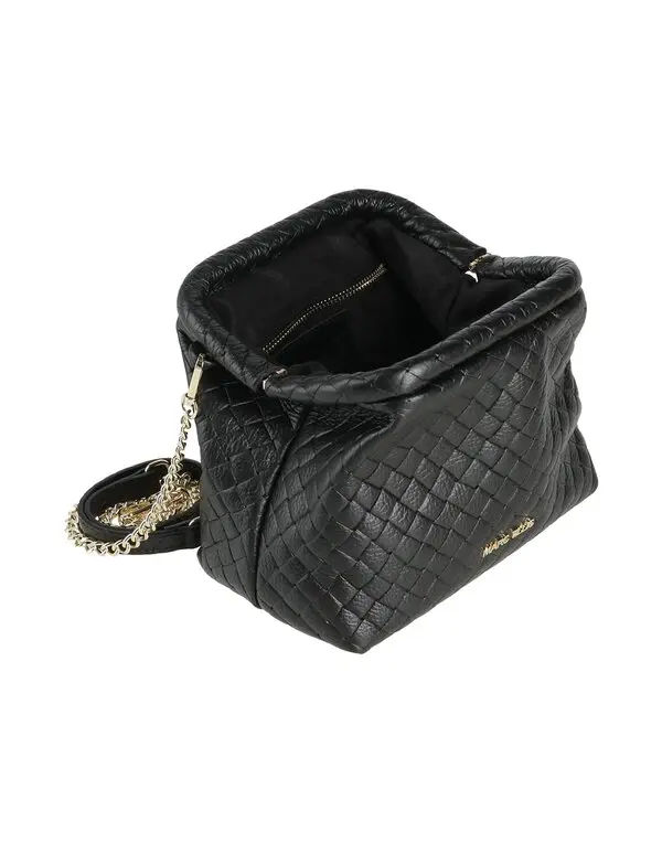 MARC ELLIS Woven Leather Clutch