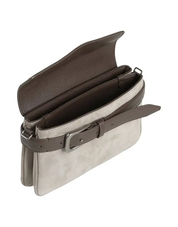 Brunello Cucinelli Suede Leather Crossbody Bag