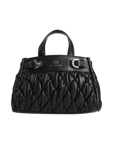 Armani Exchange Quilted Tote Bag With Detachable Shoulder Strap