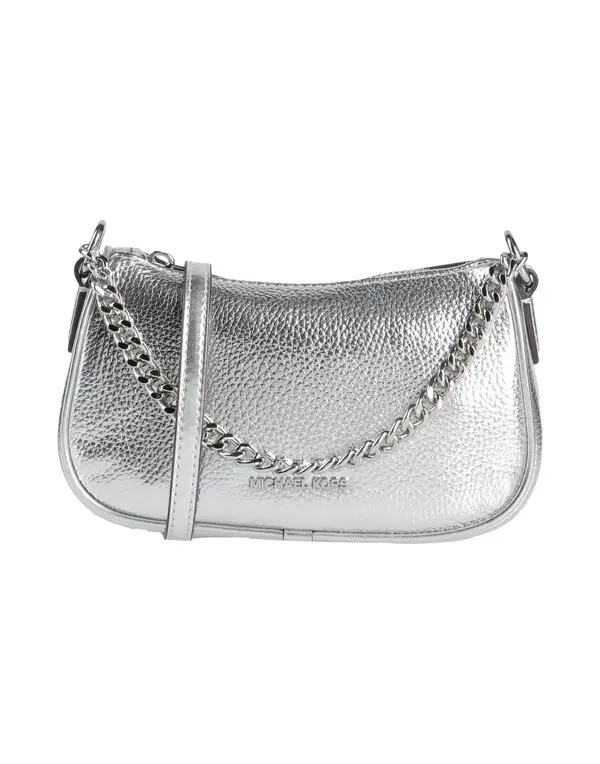 Michael Kors Metallic Pebbled Leather Crossbody Bag