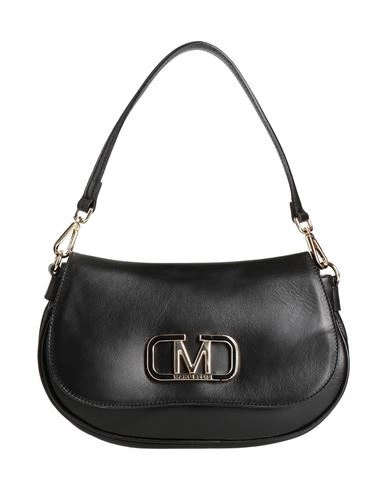 MARC ELLIS Handbag Ivory Leather - Black
