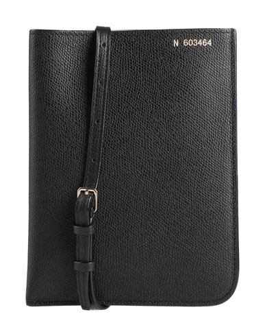 VALEXTRA Cross-body Bag Light Calfskin - Black