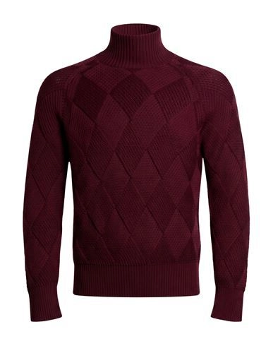 Alpha Studio Turtleneck Size Merino Wool - Red