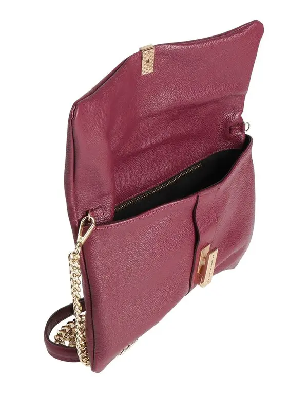 MARC ELLIS Pebbled-leather Clutch