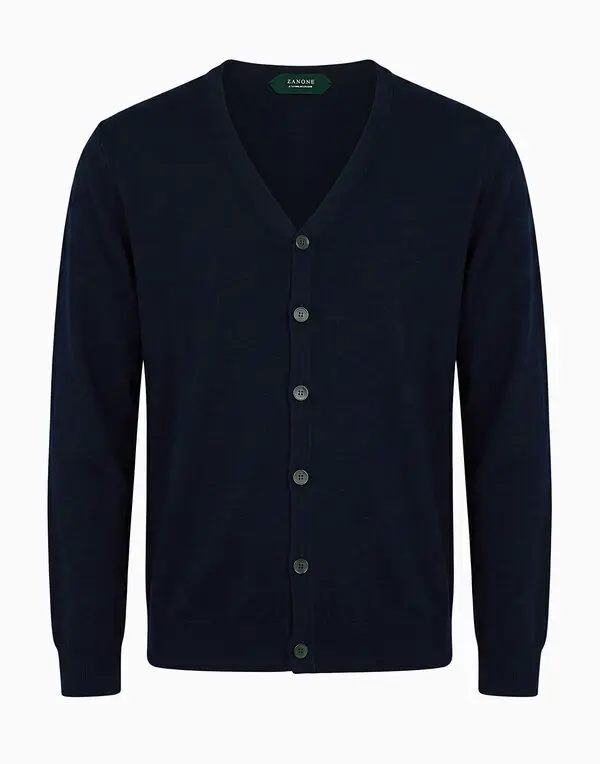 ZANONE Cardigan Size Virgin Wool, Polyamide