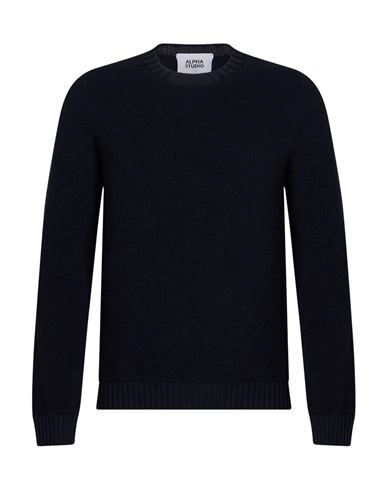 Alpha Studio Midnight Wool Sweater