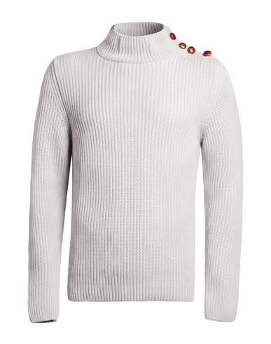 ZANONE Virgin Wool Turtleneck Sweater With Button Detailing