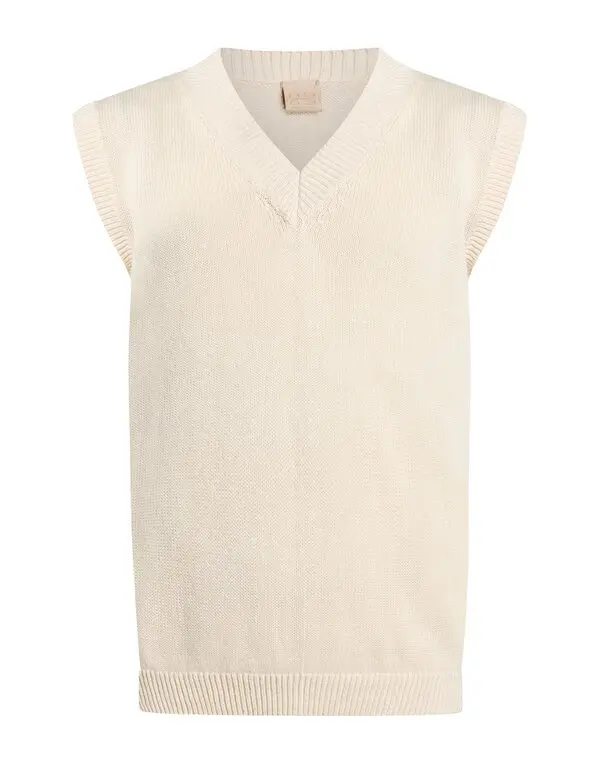 H953 Sleeveless V-neck Sweater