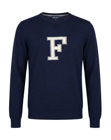 Façonnable Sweater Midnight Size Cotton