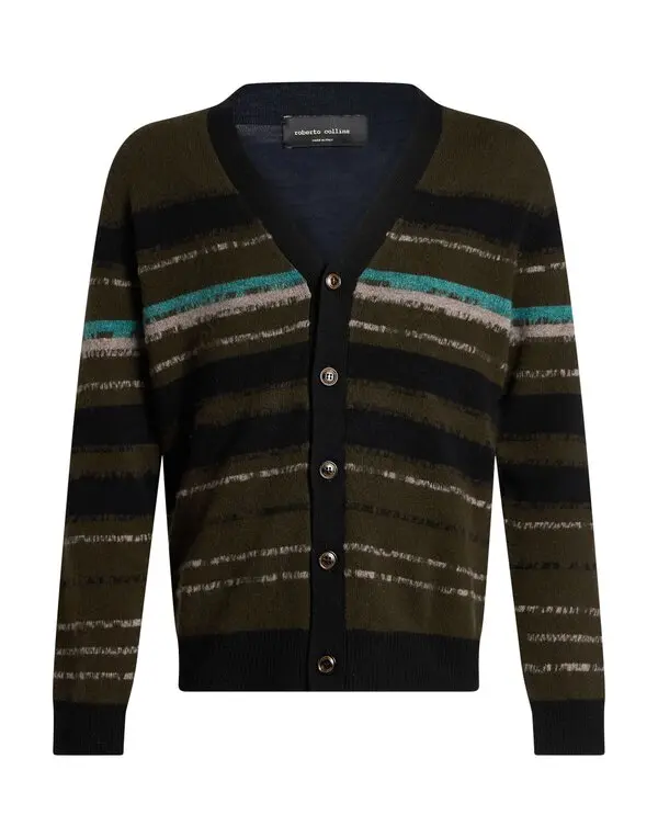 JACOB COHЁN Virgin Wool Cardigan