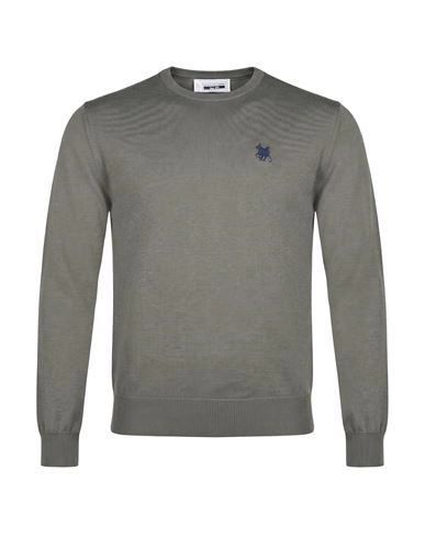 USA POLO SPORT Cotton And Wool Crewneck Sweater - Grey