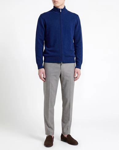 GRAN SASSO Bright Cashmere Zip-up Cardigan - Blue