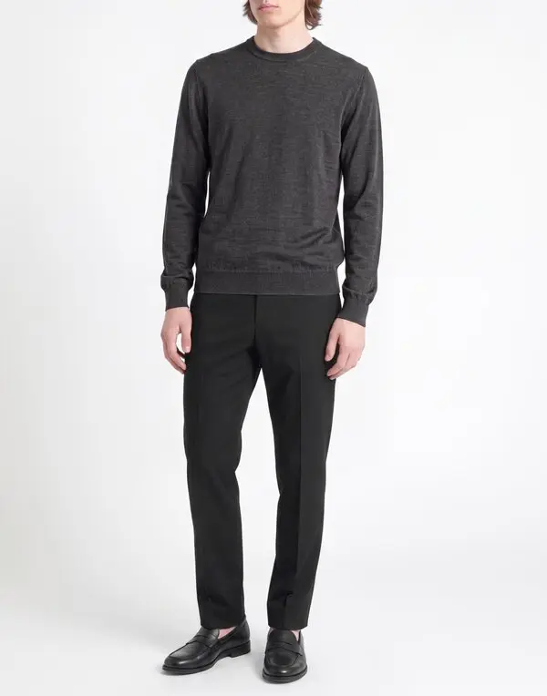 Alpha Studio Cashmere Crewneck Sweater - Grey
