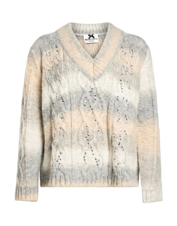 NO SECRETS Sweater Light Size Alpaca Wool, Polyamide, Acrylic