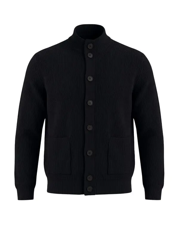 FILIPPO DE LAURENTIIS Linen And Cotton Cardigan