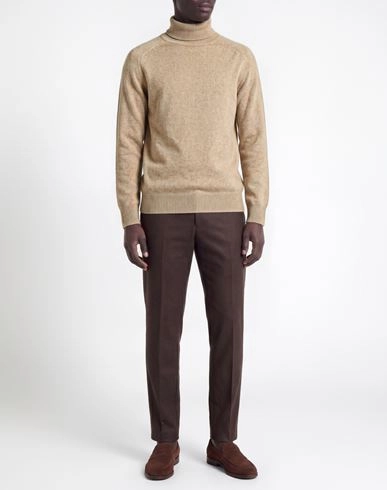 LARDINI Turtleneck Size Cashmere - Beige