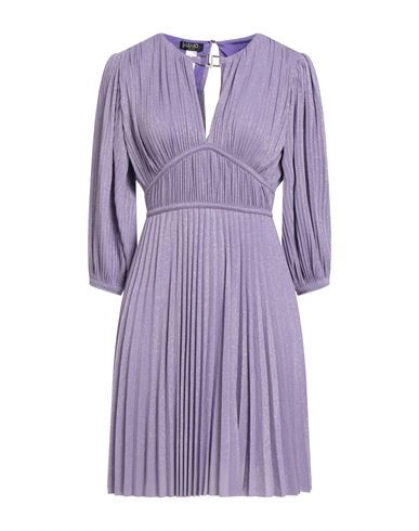 Liu Jo Pleated Mini Dress - Purple