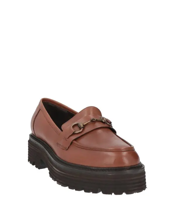CAFÈNOIR Leather Embellished Loafers