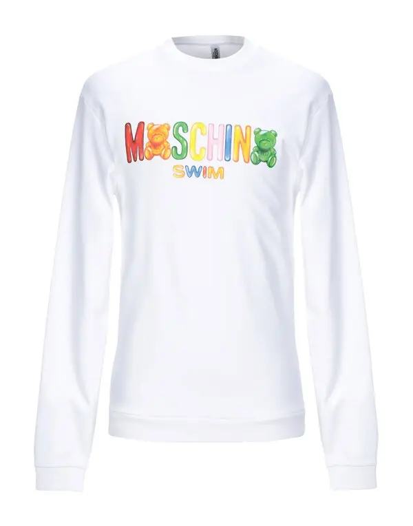 Moschino Sweatshirt Size Cotton - White