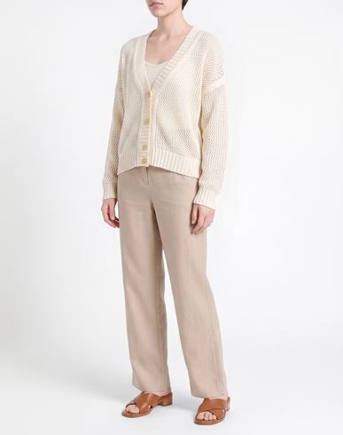 FILIPPO DE LAURENTIIS Open-knit V-neck Cardigan
