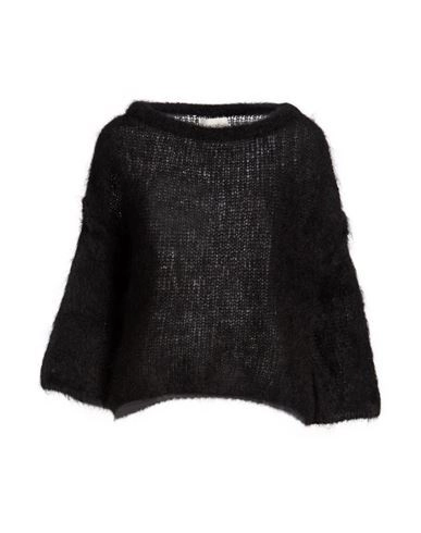 VICOLO Superkid Mohair Blend Sweater - Black