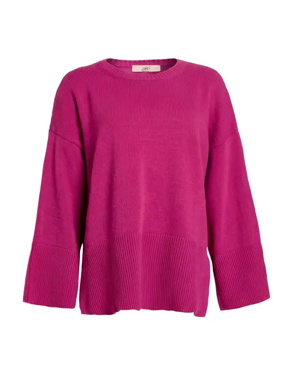 CARLA G. Sweater Size Polyacrylic, Alpaca Wool, Polyamide, Polyester - Magenta